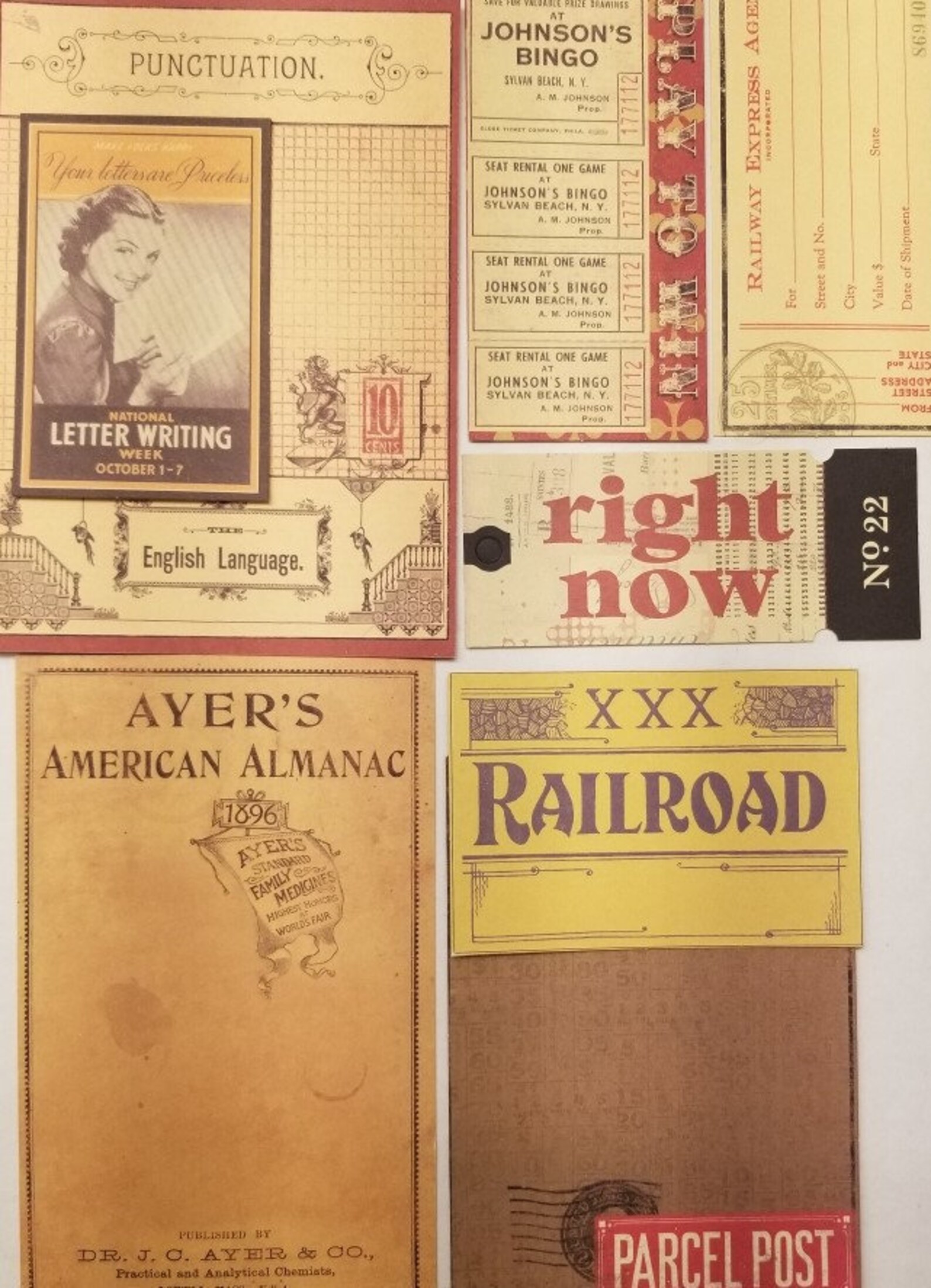 Travel Papers 8 -12x12 Sheets Plus 15 Pieces Travel Scrap, Postcard ...