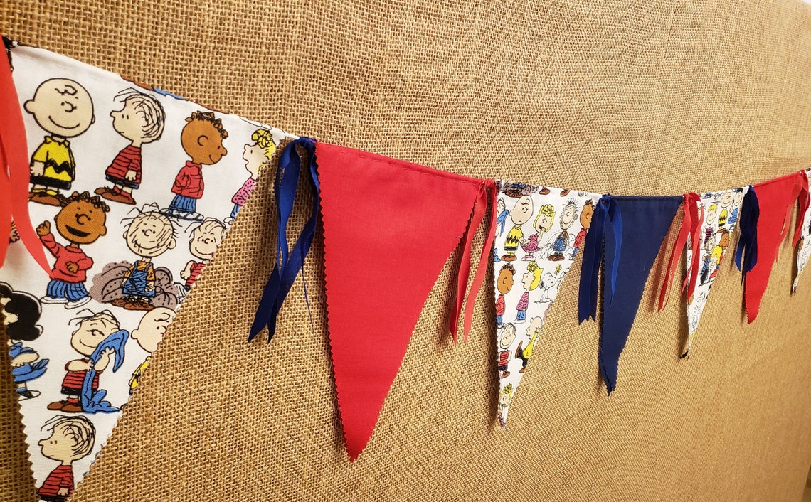 Peanuts Snoopy Celebration Banner 5 Ft. Peanuts Gang Birthday - Etsy