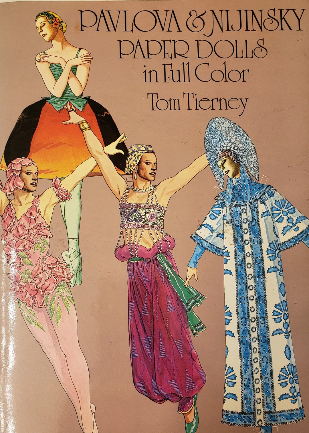 Pavlova & Nijinsky Ballerina Paper Dolls, 30 Gorgeous Ballerina ...