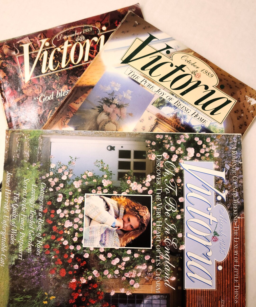 Vintage Victoria Magazines, Various Dates in Beautiful Full Color, Good ...