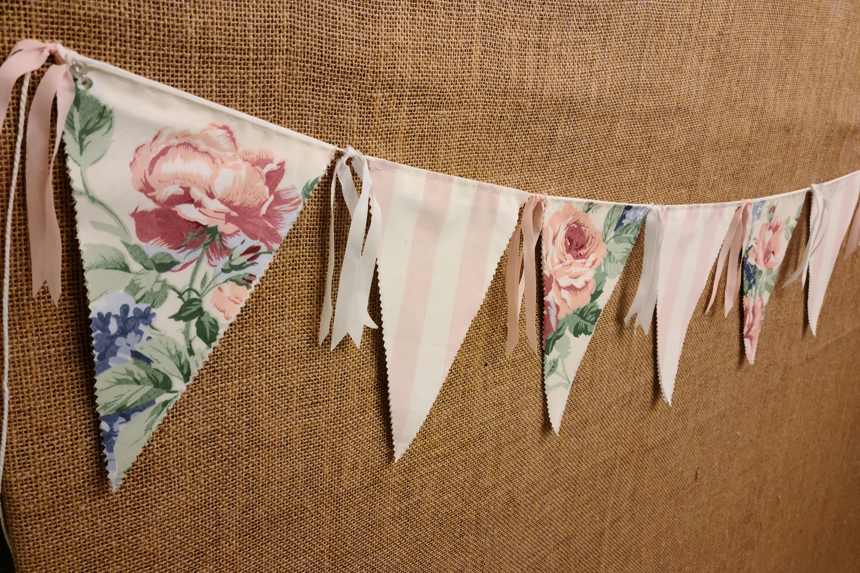 Full Bloom Pink Rose Banner 5 Ft. Pink Rose Garland Wedding - Etsy