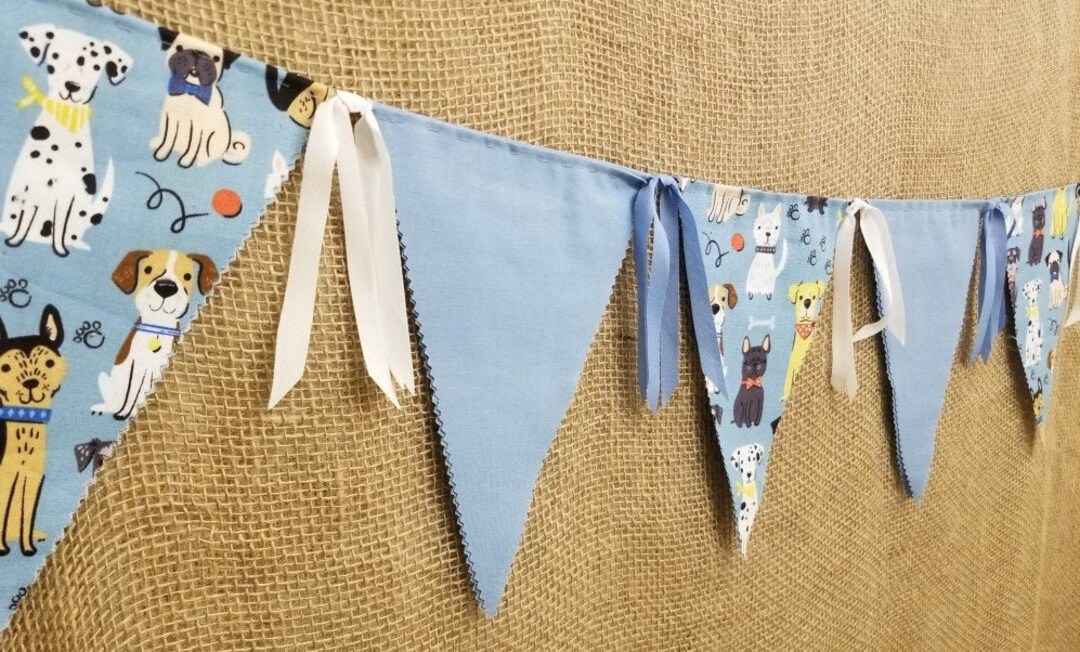 Doggie Banner, Dalmatian, German Shepherd, Beagle, Lab, Bulldog ...