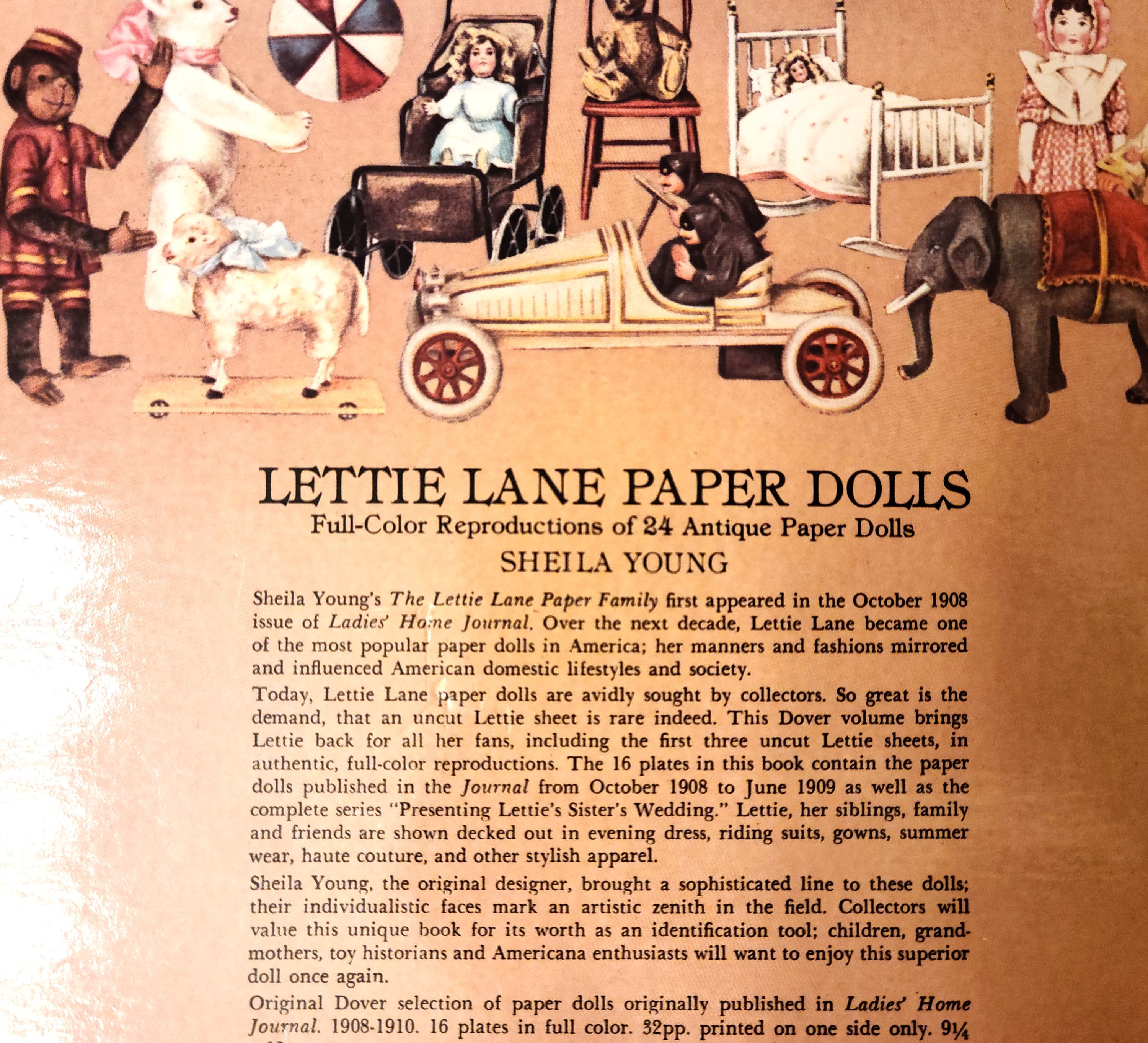 Lettie Lane Paper Dolls, 24 Antique Paper Dolls and Vintage Clothing ...