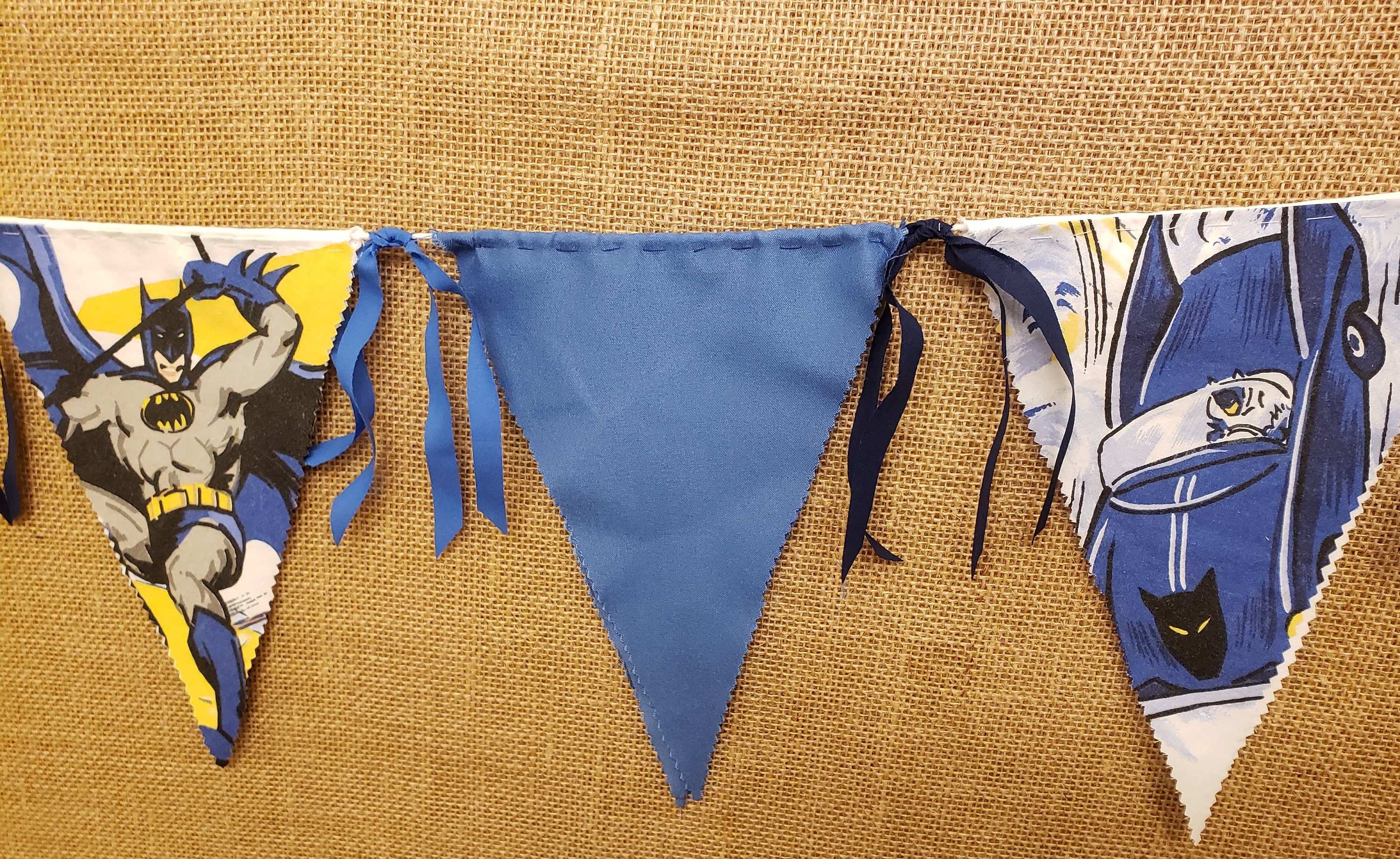 Batman Banner Batmobile Garland Marvel Character Banner - Etsy