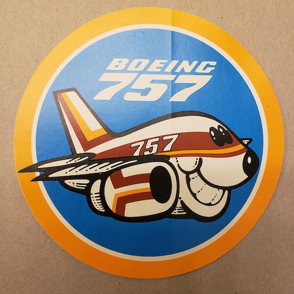Boeing 757 Stickers - Etsy