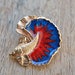 Rose Gold Betta Fish Necklace, Enamel Siamese Fighting Fish Pendant - Etsy