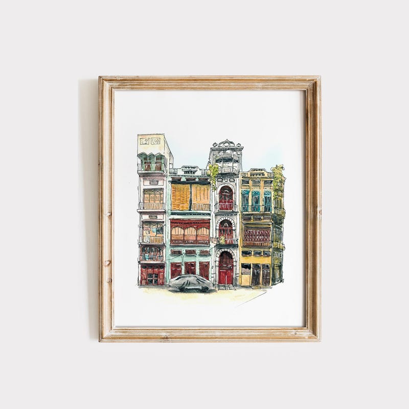 Lahore Wall Painting - Etsy UK