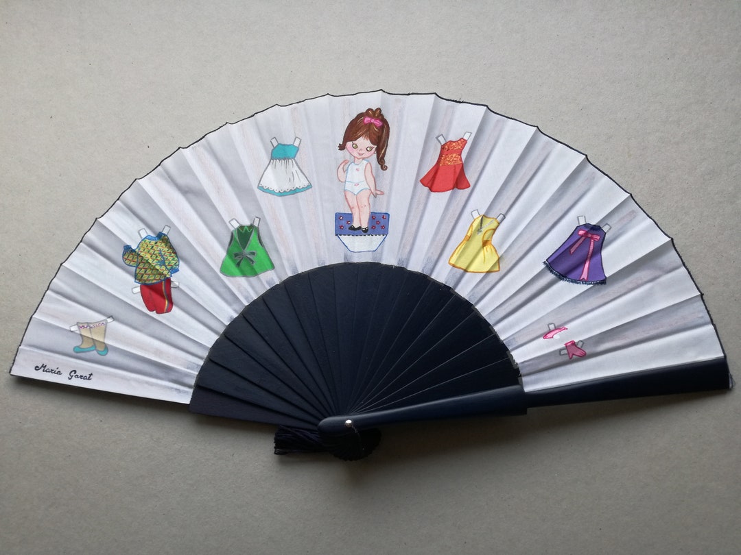 Handcrafted Fan and Cover. - Etsy
