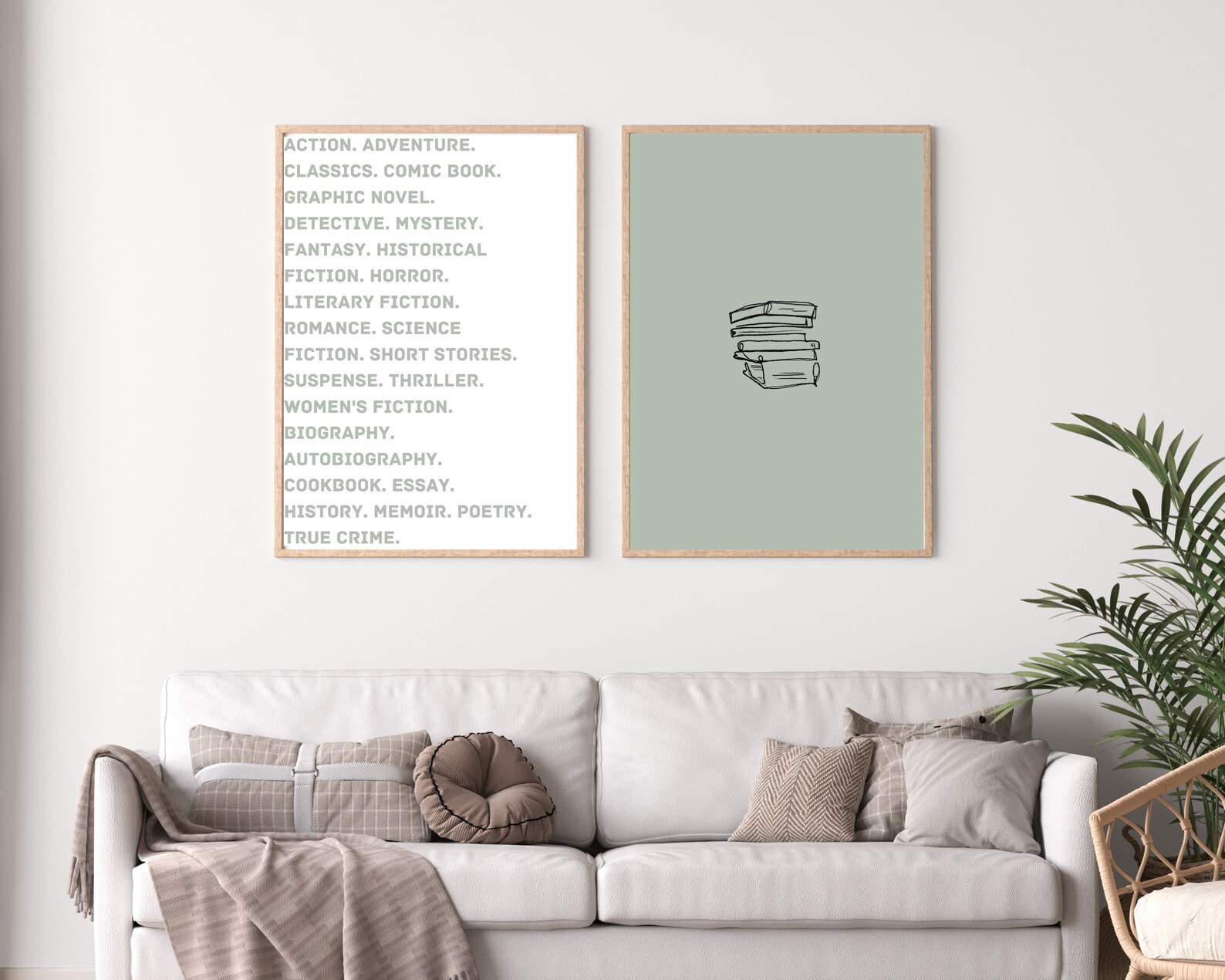 Book Gallery Wall Art Digital Print Set of 5 Downloadable - Etsy