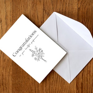 Printable Card for Dance Recital | Instant Download | Congratulations ...