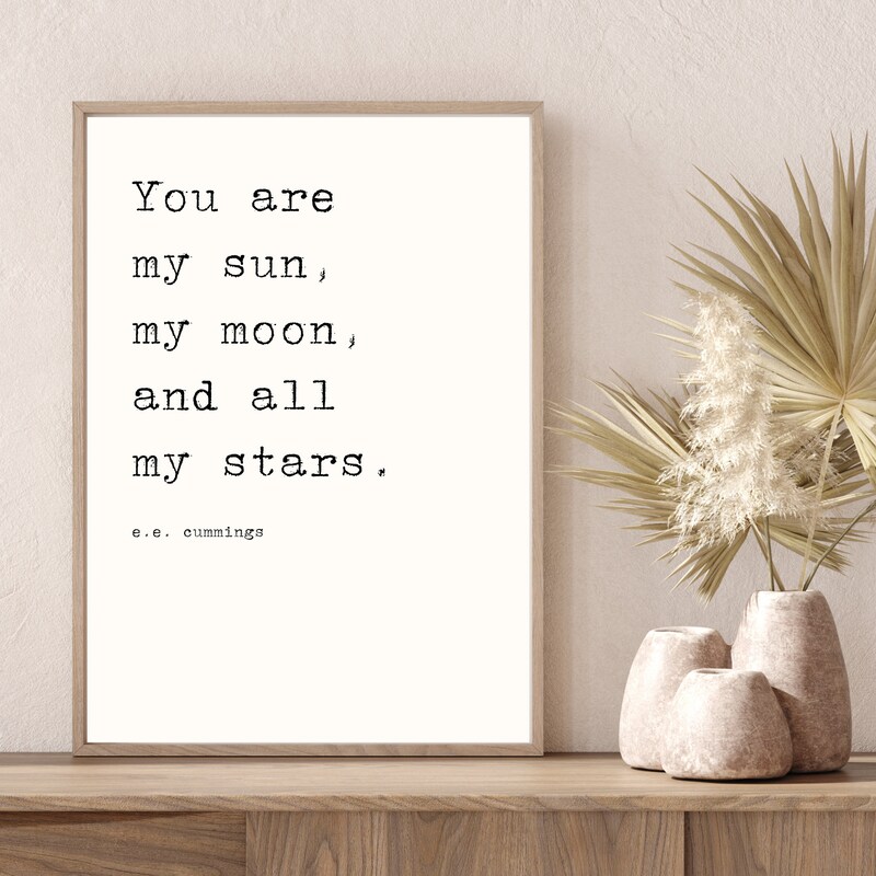 Sun Moon Stars Quotes - Etsy