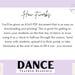 Dancer Introduction Worksheet Downloadable PDF Digital Download Dance ...