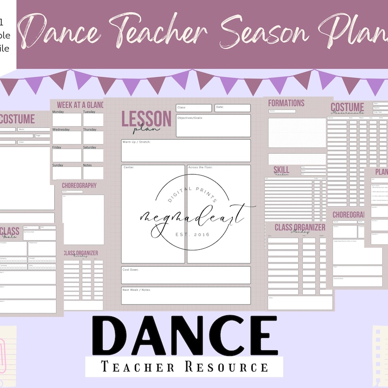 Art Teacher Planner - Etsy