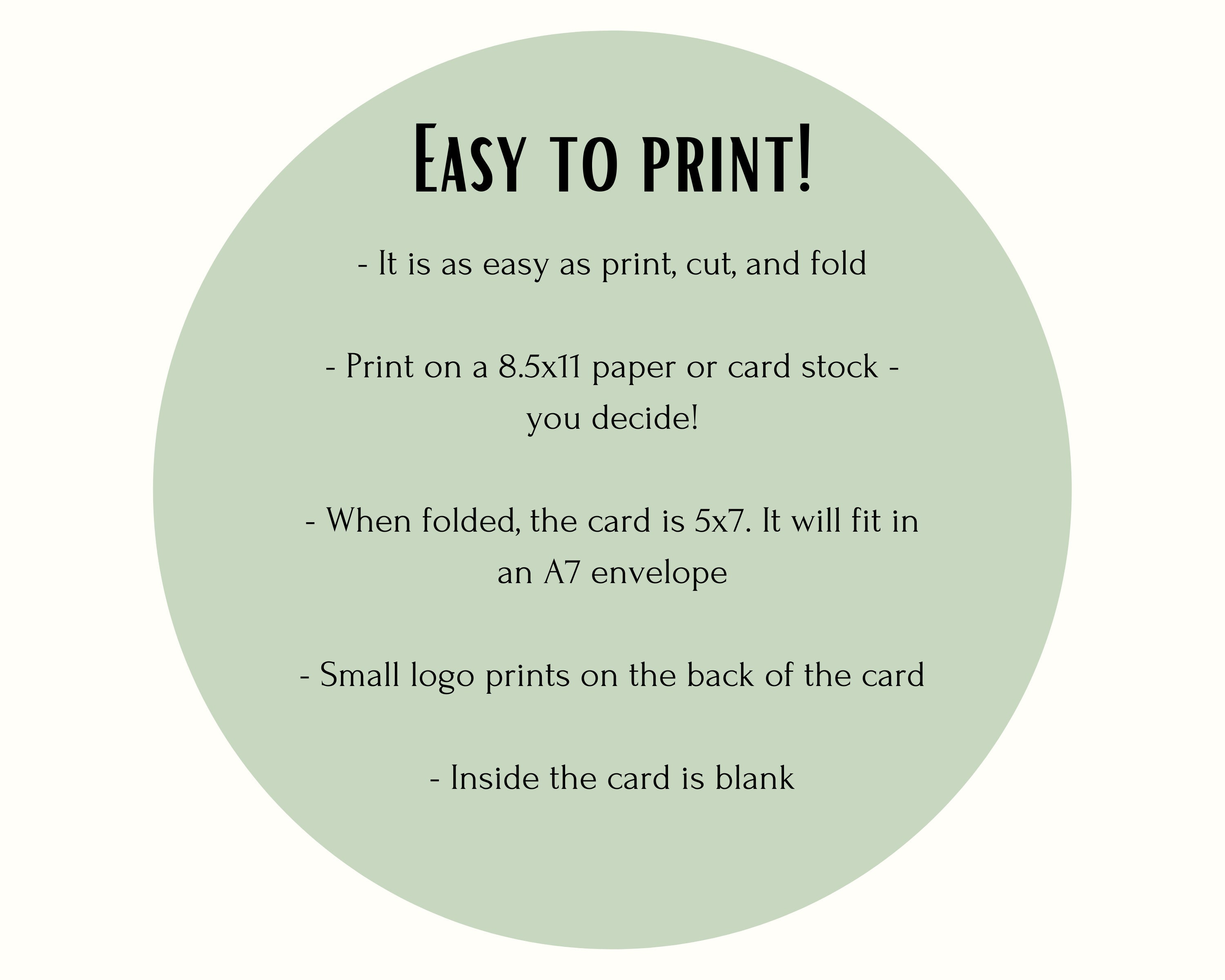 Printable Card for Dance Recital | Instant Download | Congratulations ...