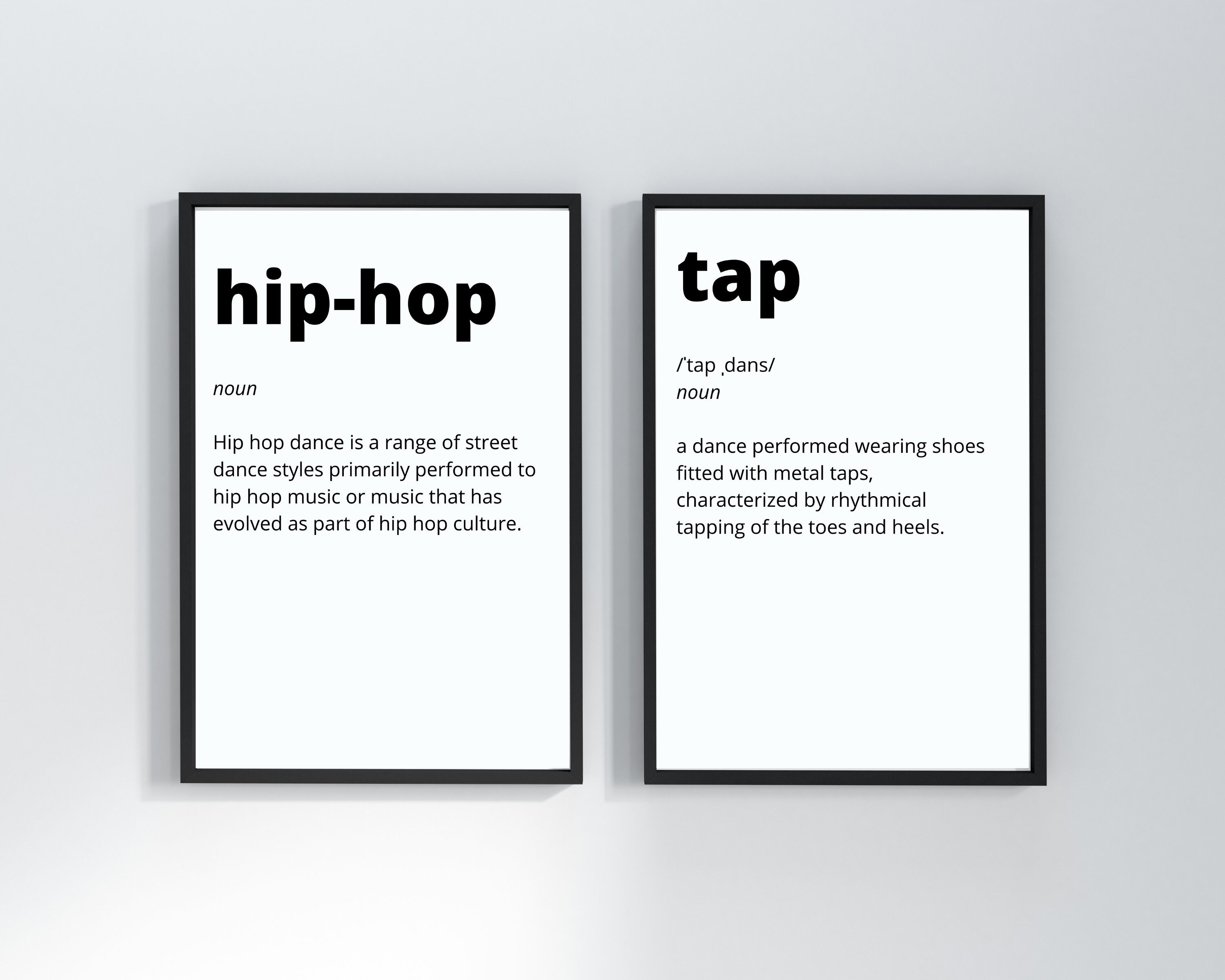 Dance Definition Wall Art | Studio Decor | Downloadable Print | Dancer ...