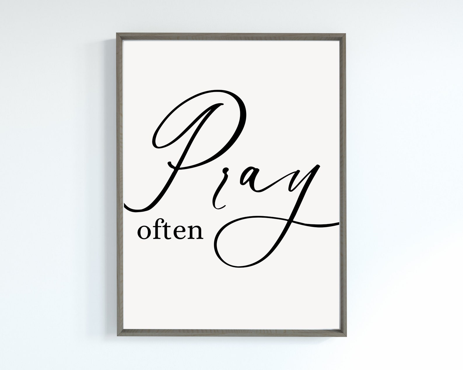 Eat Pray Love Wall Art | Digital Download for Kitchen | Eat Well Pray ...