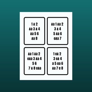 Tap Choreography Flash Cards PDF Download | Digital Download for Dance ...