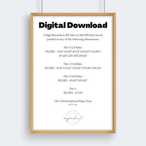 Floral Michigan Map Wall Art Digital Download | Wall Decor Downloadable ...