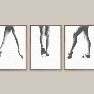 Dancing Legs Wall Prints Downloadable Print for Dancers | Etsy