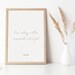Luke 1:37 Scripture Digital Print | Christian Wall Art | Downloadable ...