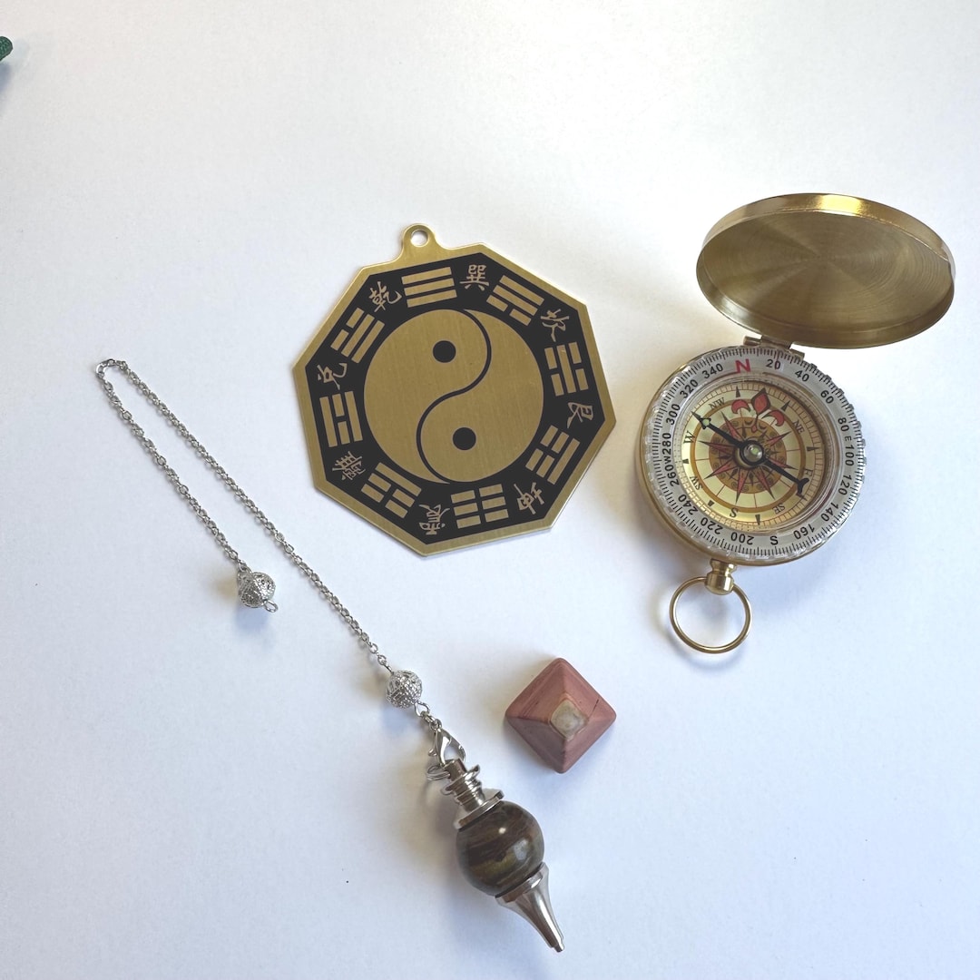 Feng Shui Divination and Dowsing Kit – Compass, Pendulum, Sacred ...