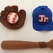 Baseball Fondant Cake Topper - Etsy
