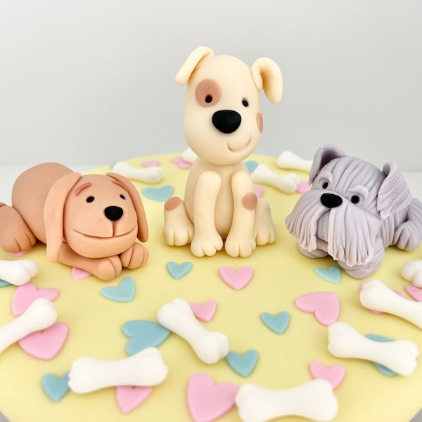 Dog Cake Topper - Etsy