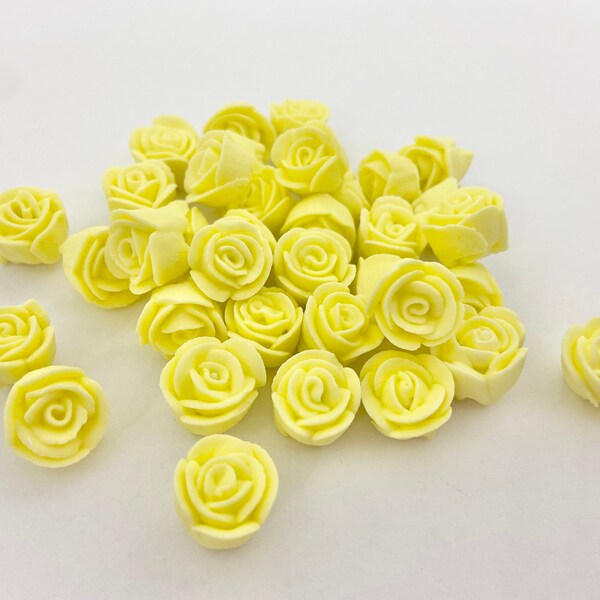 Tiny Yellow Roses - Etsy
