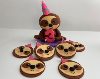 Sloth Cake Topper - Etsy