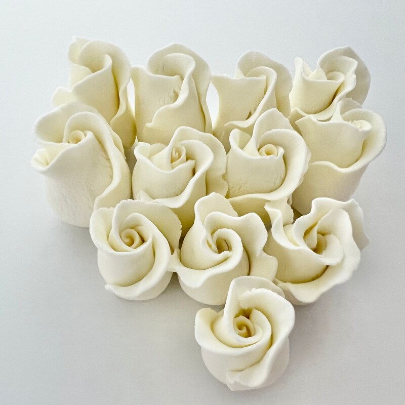 Gum Paste Flowers - Etsy