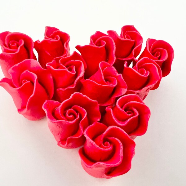 Gum Paste Flowers - Etsy