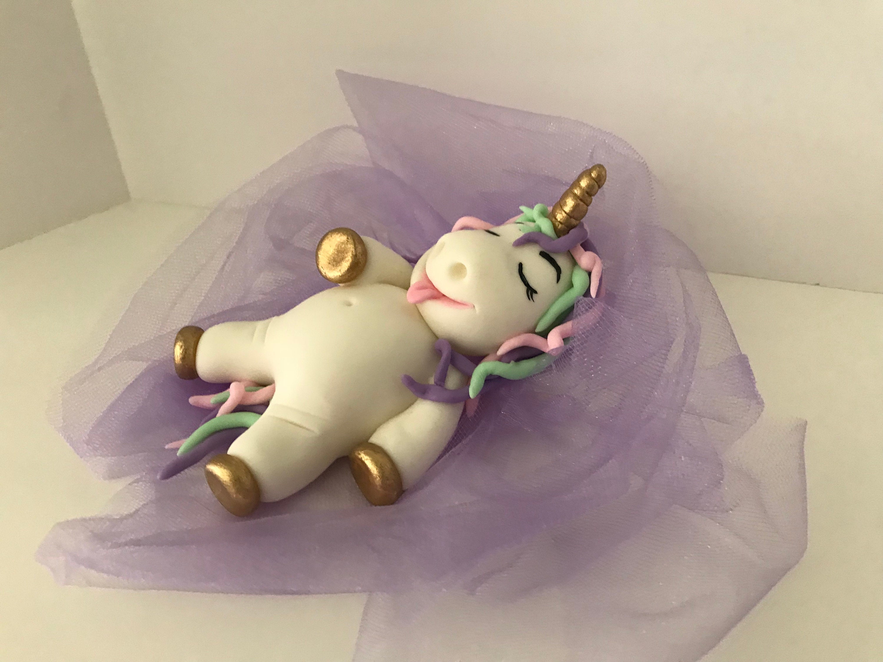 Unicorn Cake Topper Fat Unicorn Cake Topper Fat Unicorn | Etsy