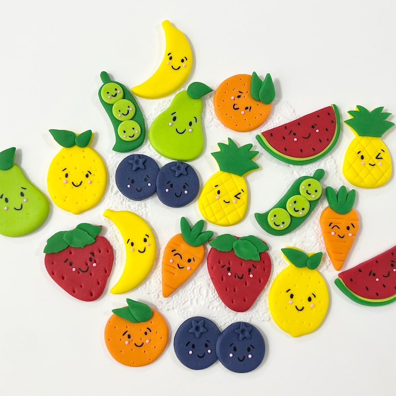 Fruit Fondant Decorations - Etsy