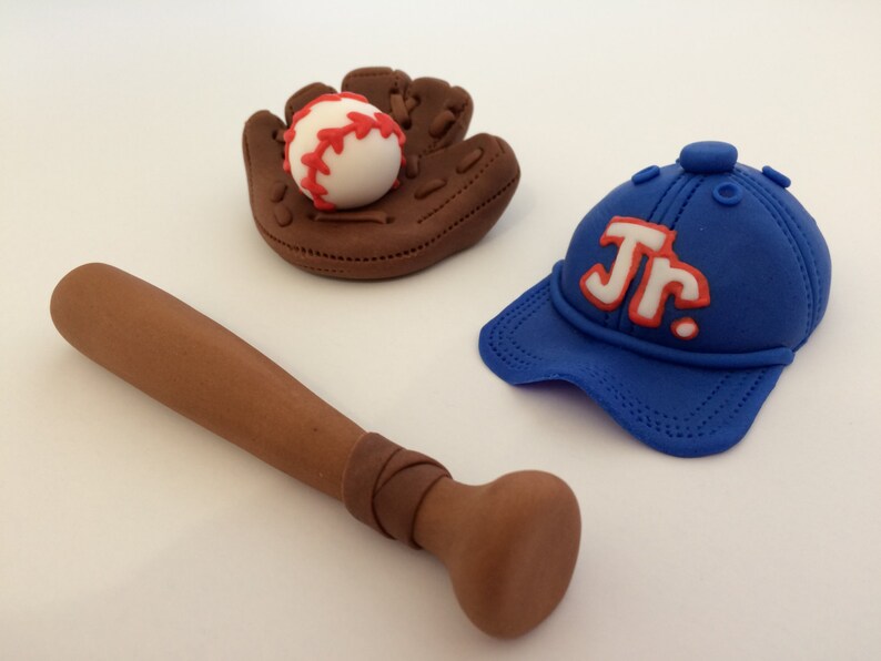 Baseball Fondant Cake Topper | Etsy