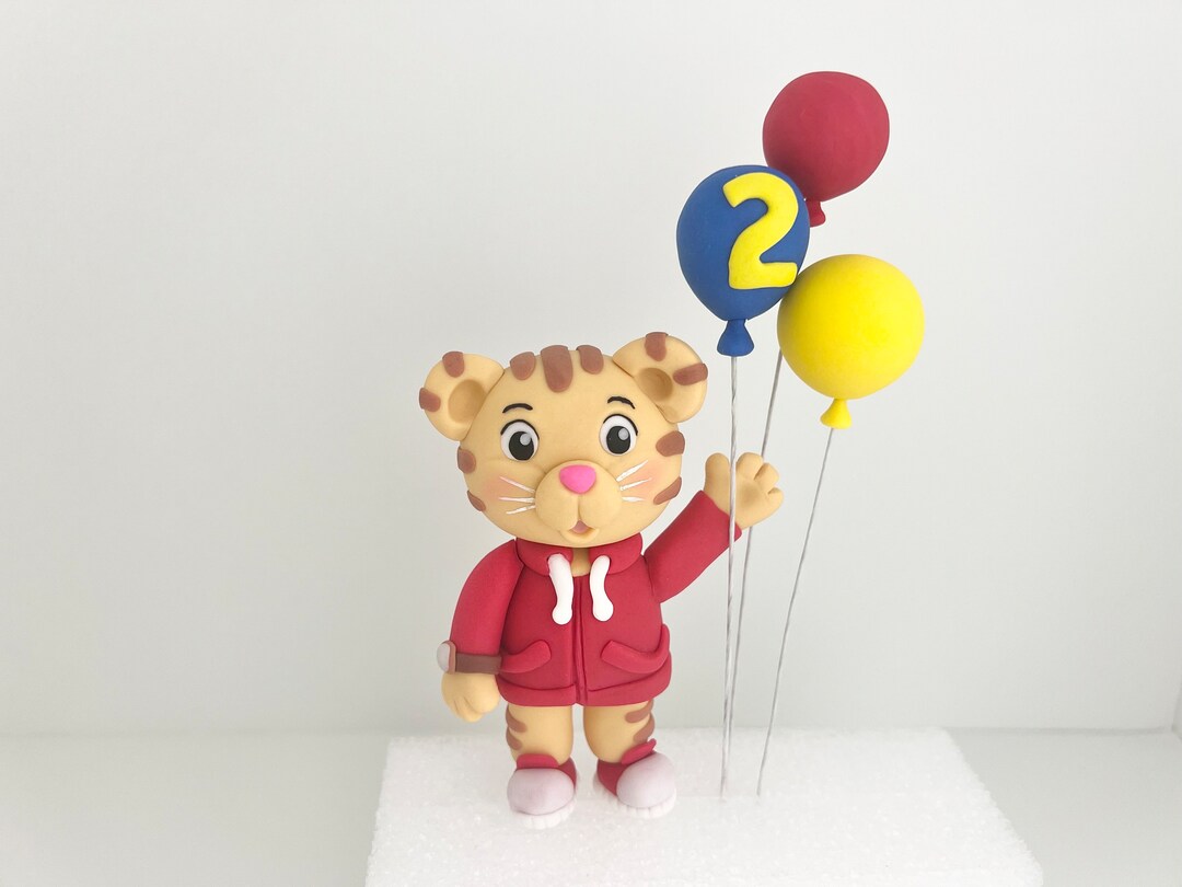 Daniel Tiger Cake Topper Daniel Tiger Birthday Daniel Tiger Party ...