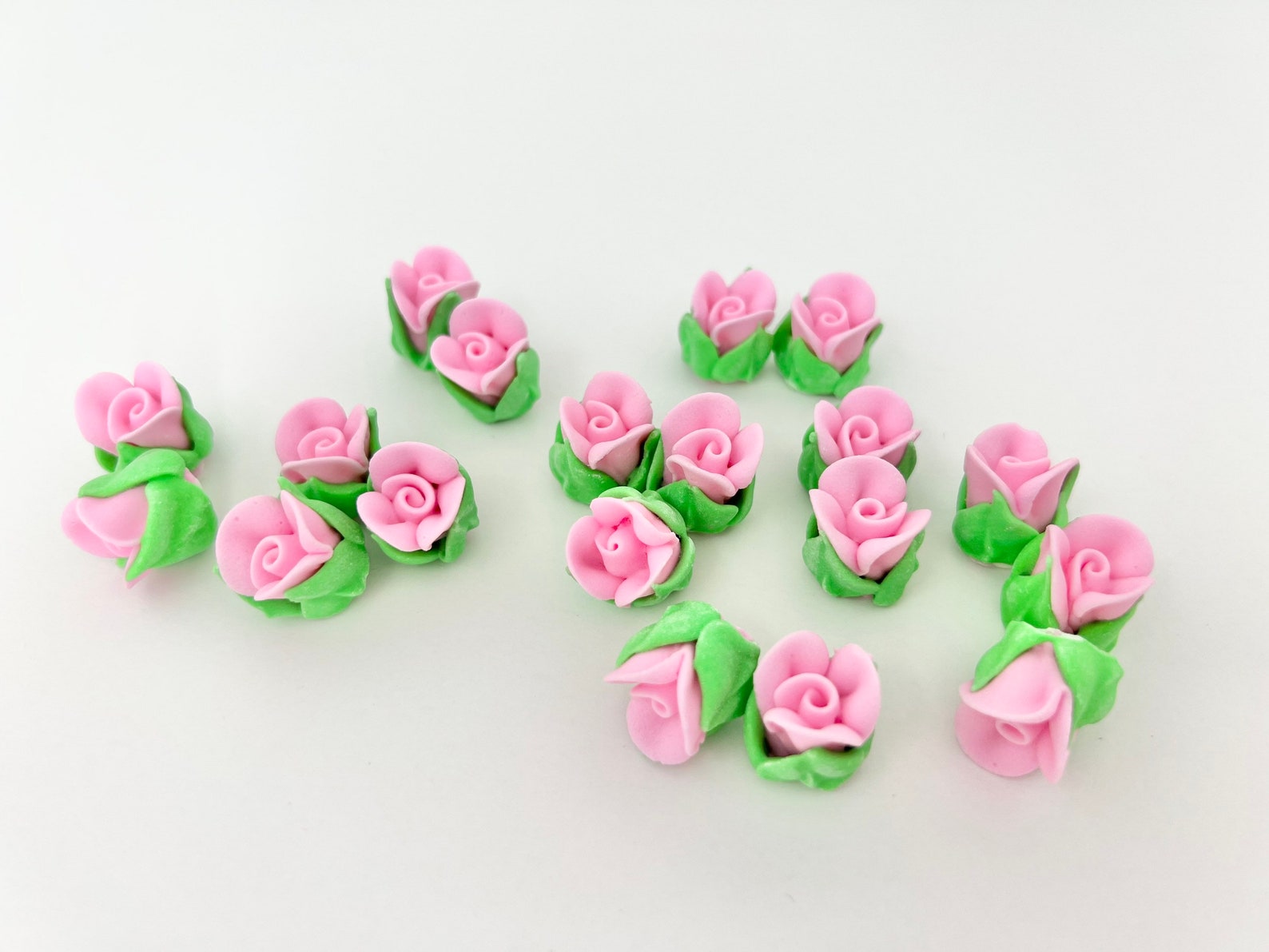 Mini Royal Icing Rosebud Pastel Pink - Etsy