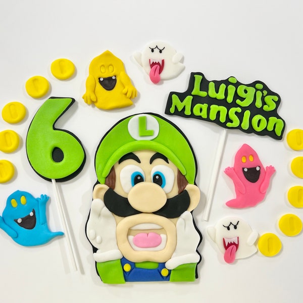 Luigi Cake - Etsy