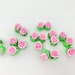 Mini Royal Icing Rosebud Pastel Pink Pink Edible Rosebuds Royal Icing ...