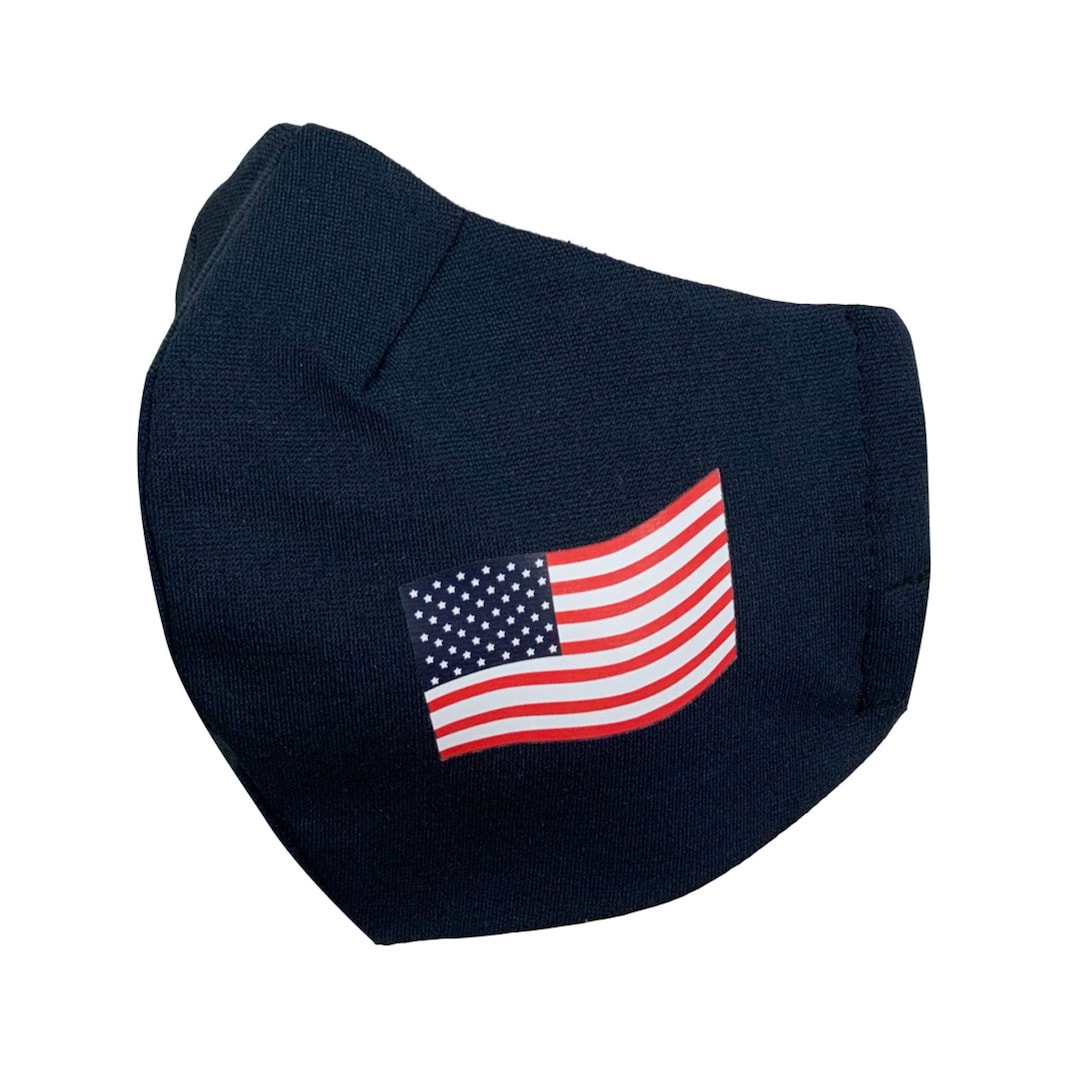 American Flag Face Mask. Made in USA - Etsy
