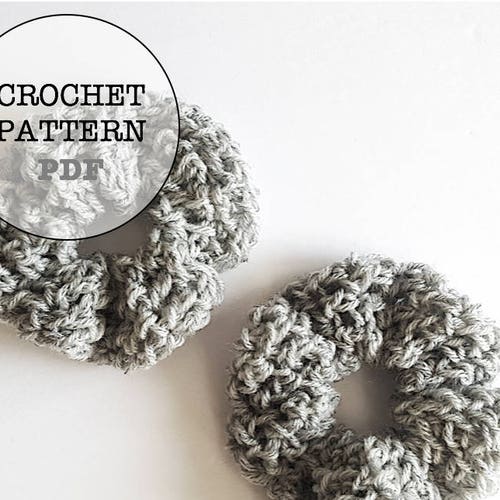 Crochet Pattern /top Knot Scrunchie Pattern / Scrunchie - Etsy