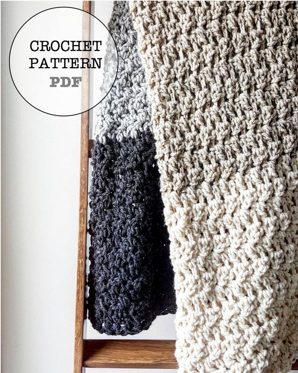 Crochet Pattern / Crochet Blanket Pattern / Blanket Pattern / - Etsy Canada