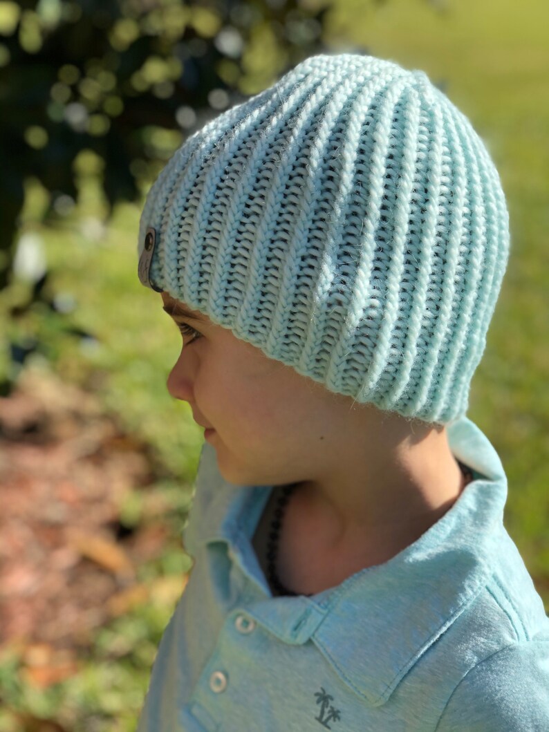 Knit Pattern / Seismic Slouch Beanie Worsted Weight / Worsted | Etsy