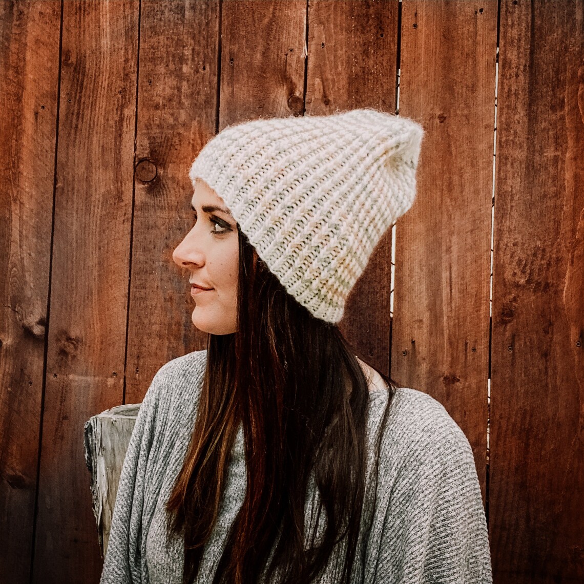 Knit Pattern / Seismic Slouch Beanie Worsted Weight / Worsted | Etsy