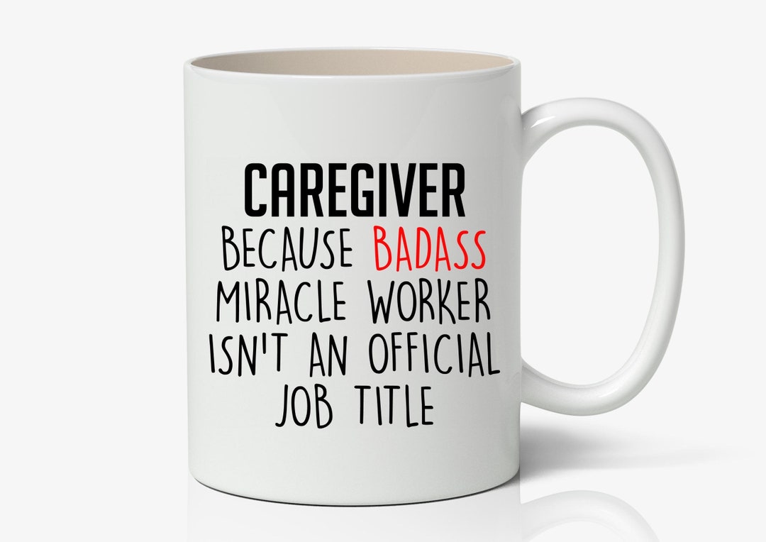 Caregiver Mug, Caregiver Present, Caregiver Gift Ideas, Thank You Gift ...