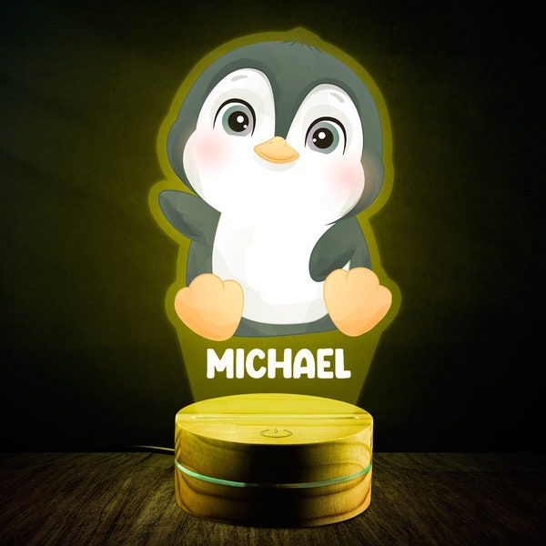 Penguin Lamp - Etsy