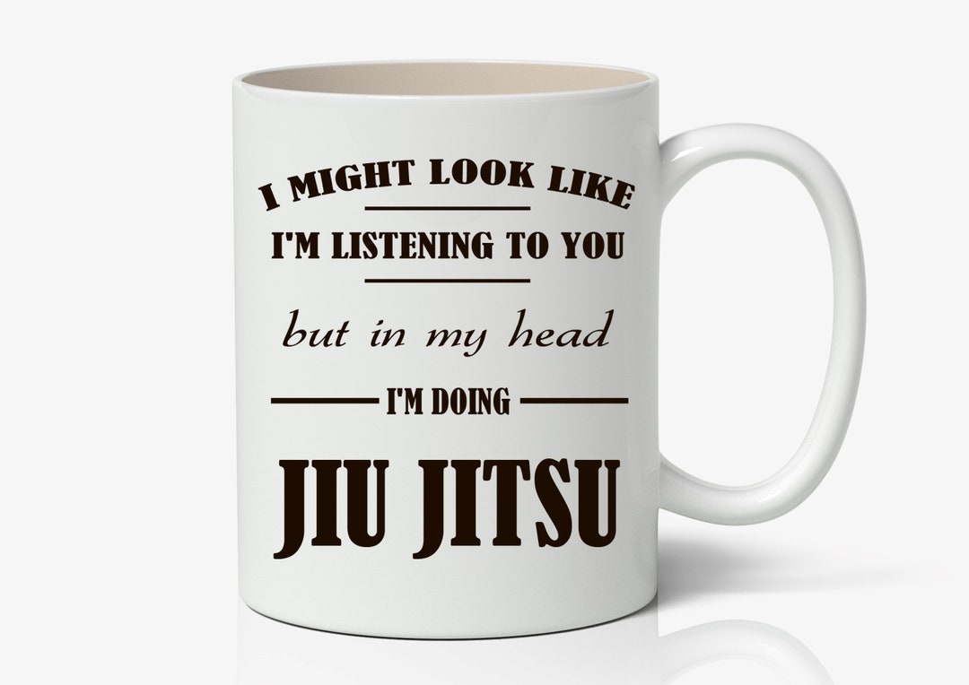 Jiu Jitsu Mug, Jiu Jitsu Tumbler, Jiu Jitsu Gift, Jiu Jitsu Travel Mug ...