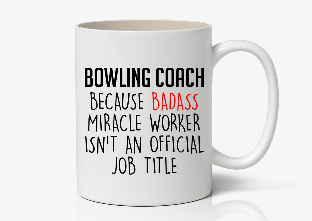 Bowling Coach Mug, Bowling Coach Present, Bowling Coach Gift Ideas ...