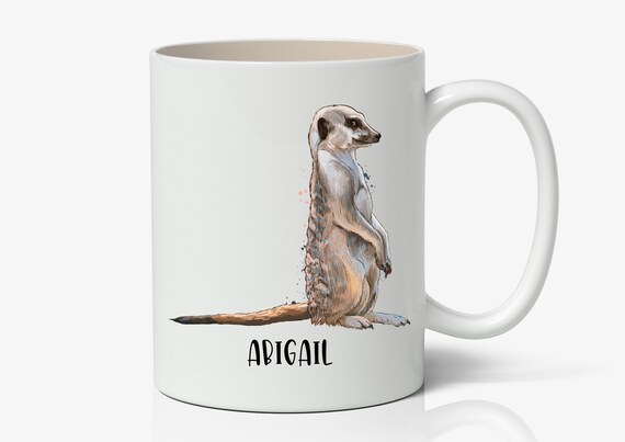 Personalized Meerkat Mug Meerkat Gift Ideas Meerkat Tumbler | Etsy