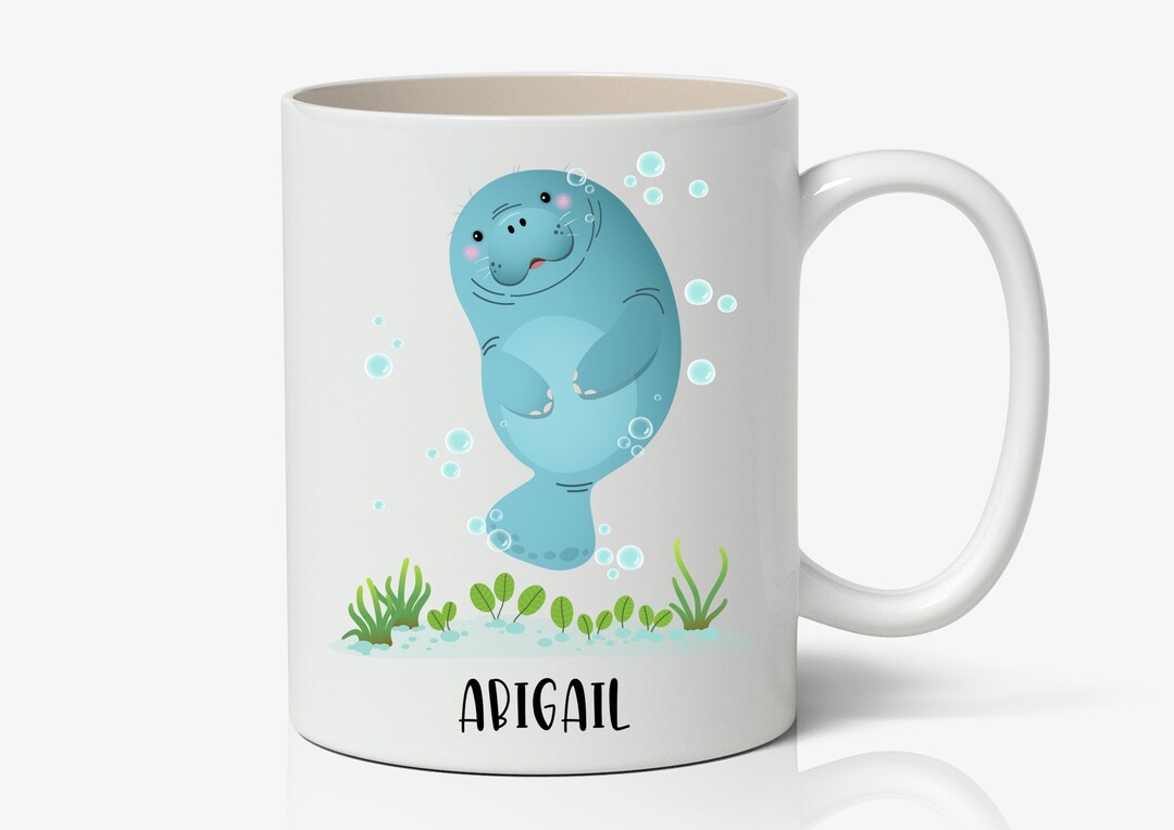Personalized Manatee Mug, Manatee Gift Ideas, Manatee Tumbler, Manatee ...