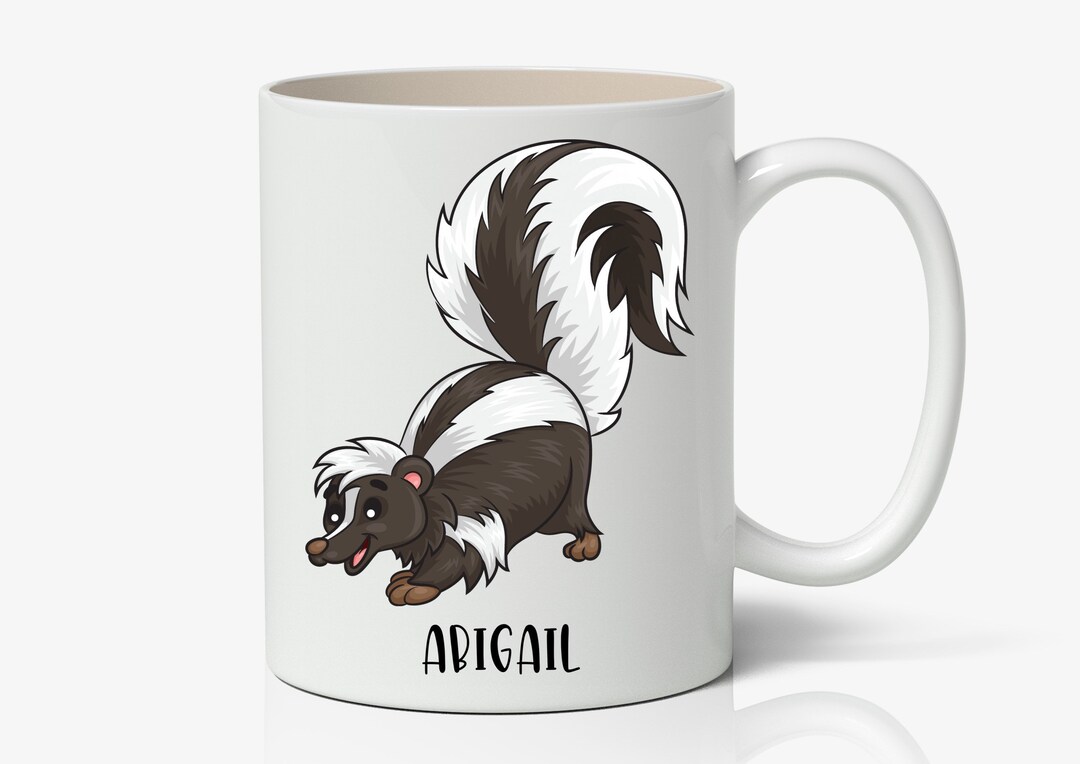 Custom Skunk Mug, Skunk Present, Skunk Tumbler, Skunk Gift, Skunk ...